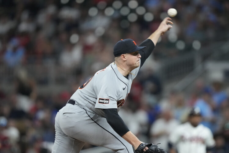 Detroit Tigers ace Tarik Skubal playing catch a week after elbow ...